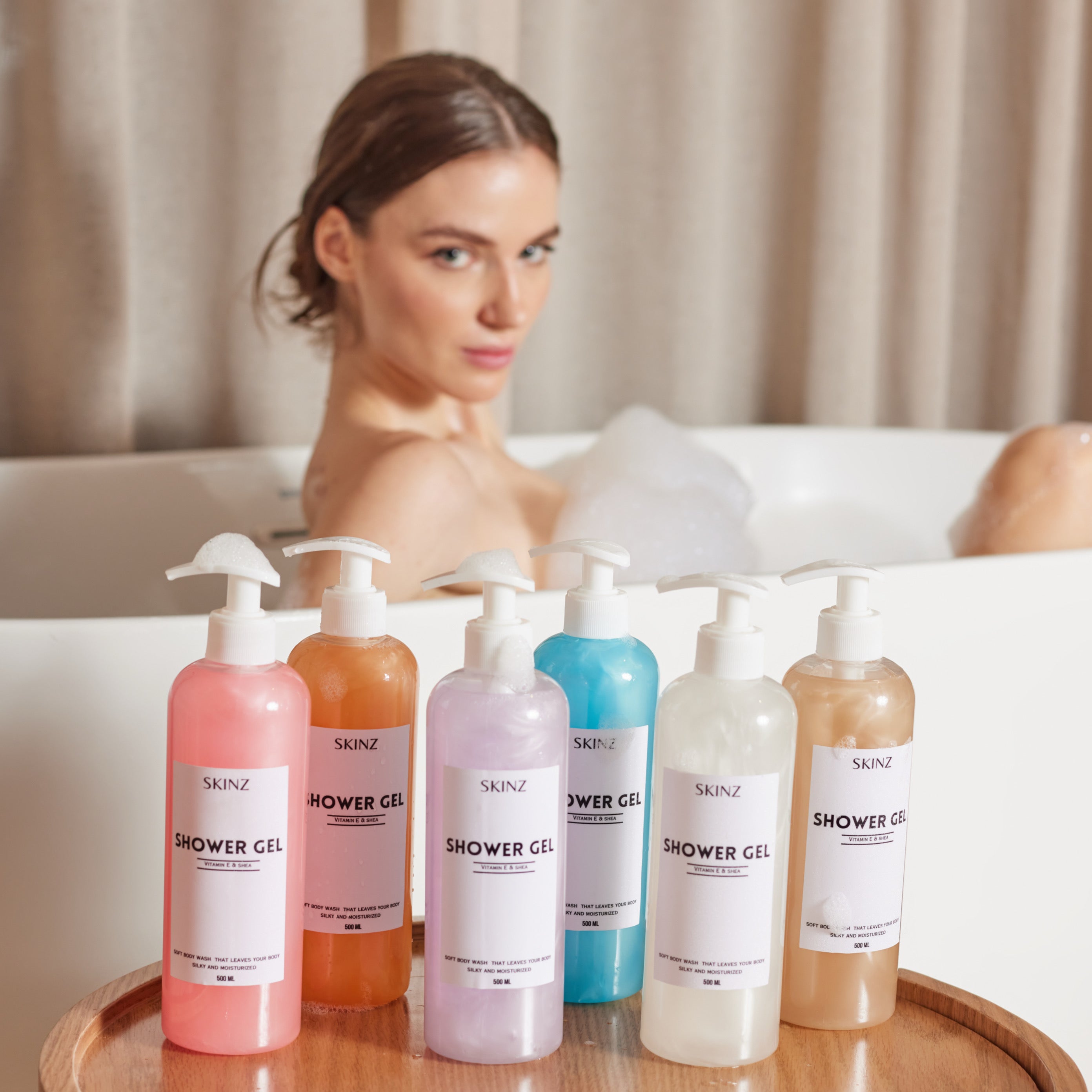 SHOWER GELS – SKINZ